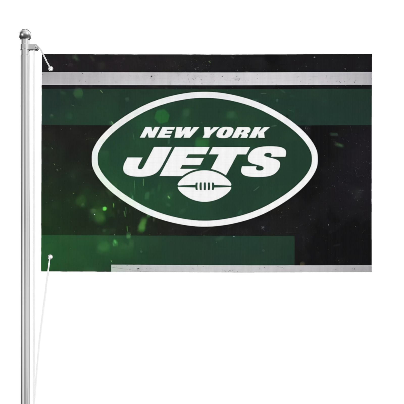 Jets Three Layer personalized Double Sided Flag Football Fans National ...