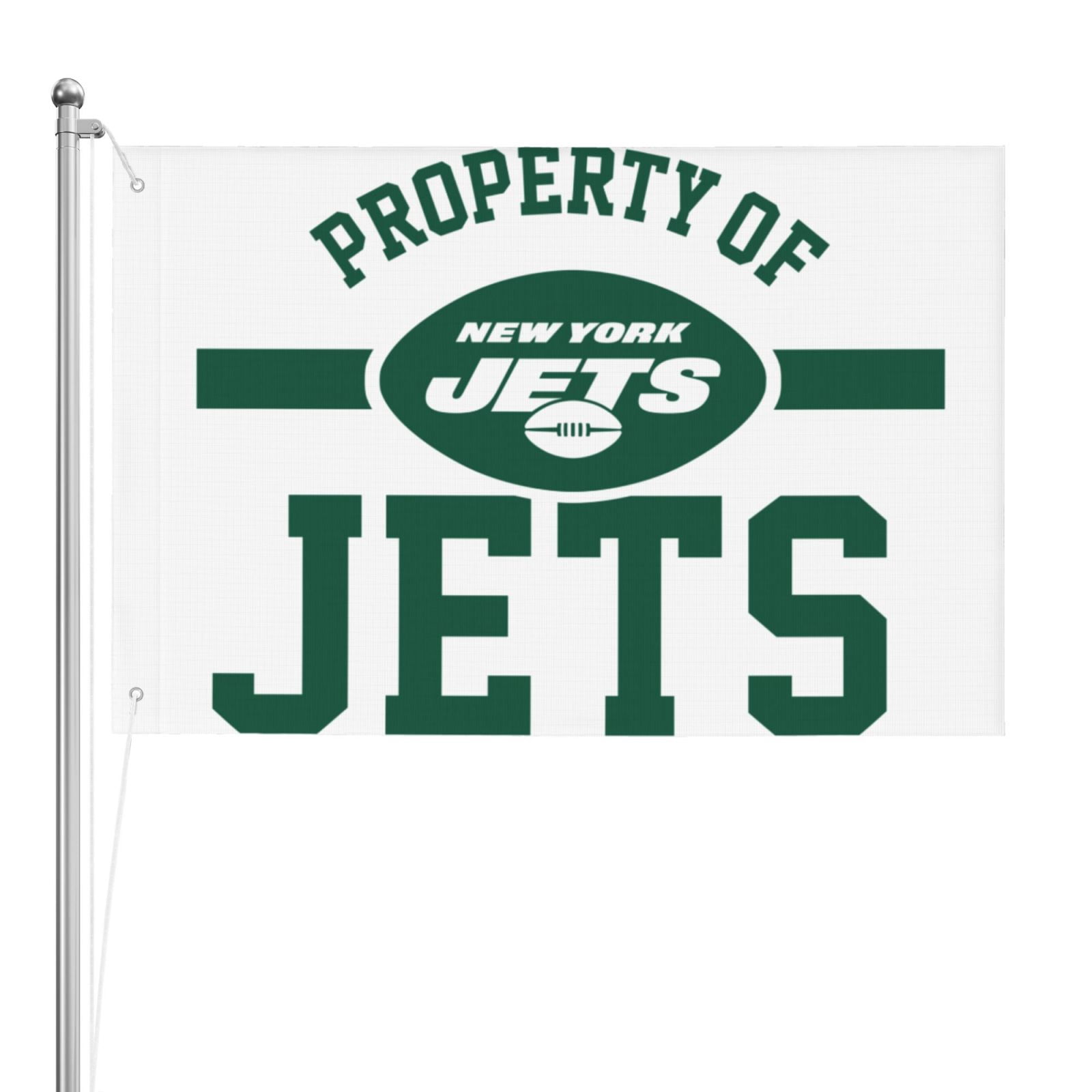 Jets Three Layer personalized Double Sided Flag Football Fans National ...