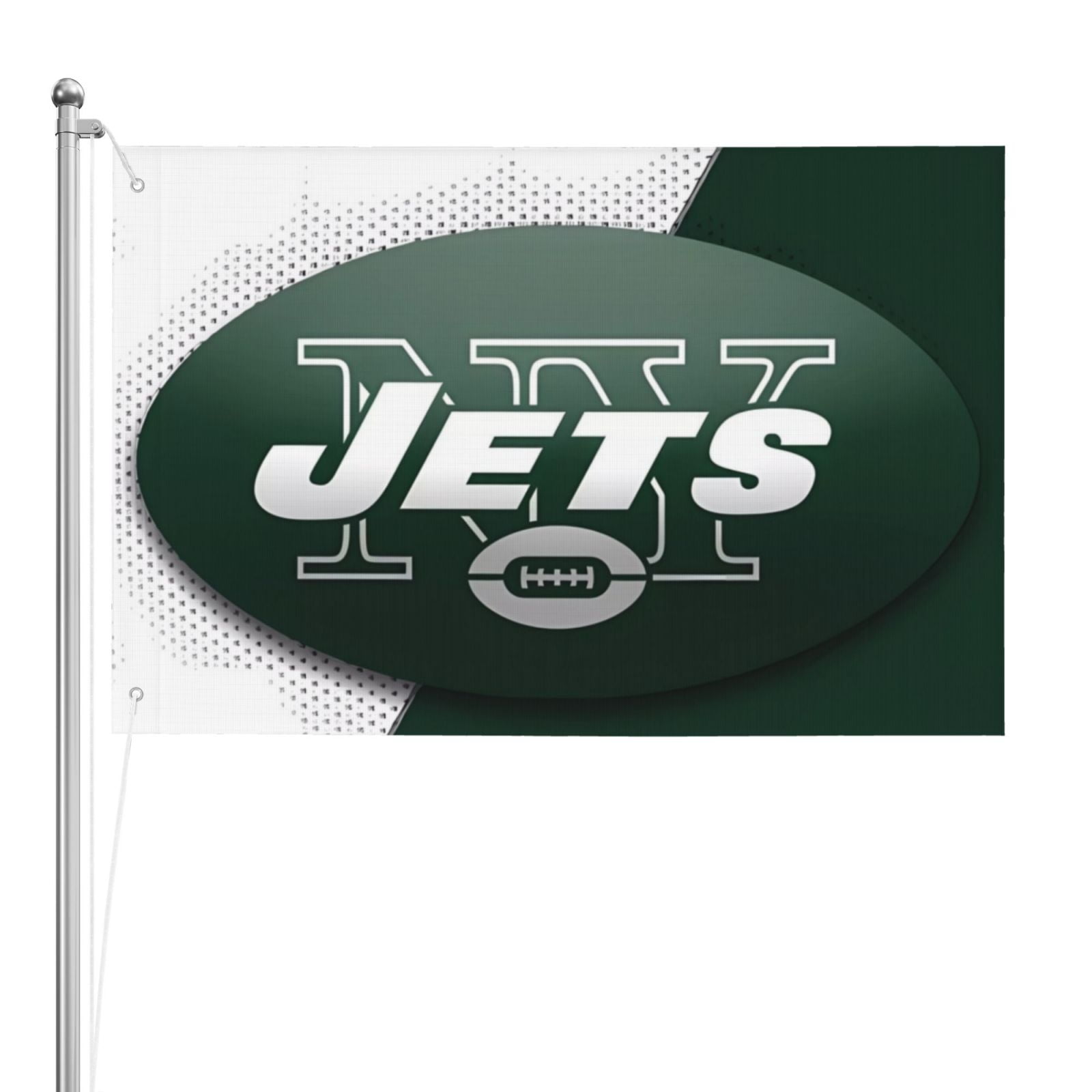 Jets Three Layer personalized Double Sided Flag Football Fans National ...