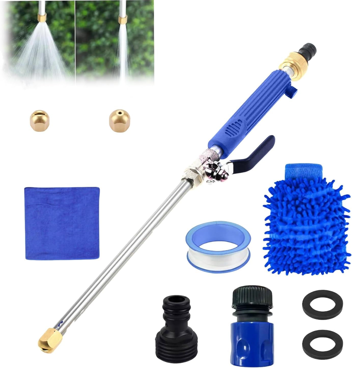 Jetsono.Com High Pressure Washer, 2 in 1 High Pressure Power Washer ...