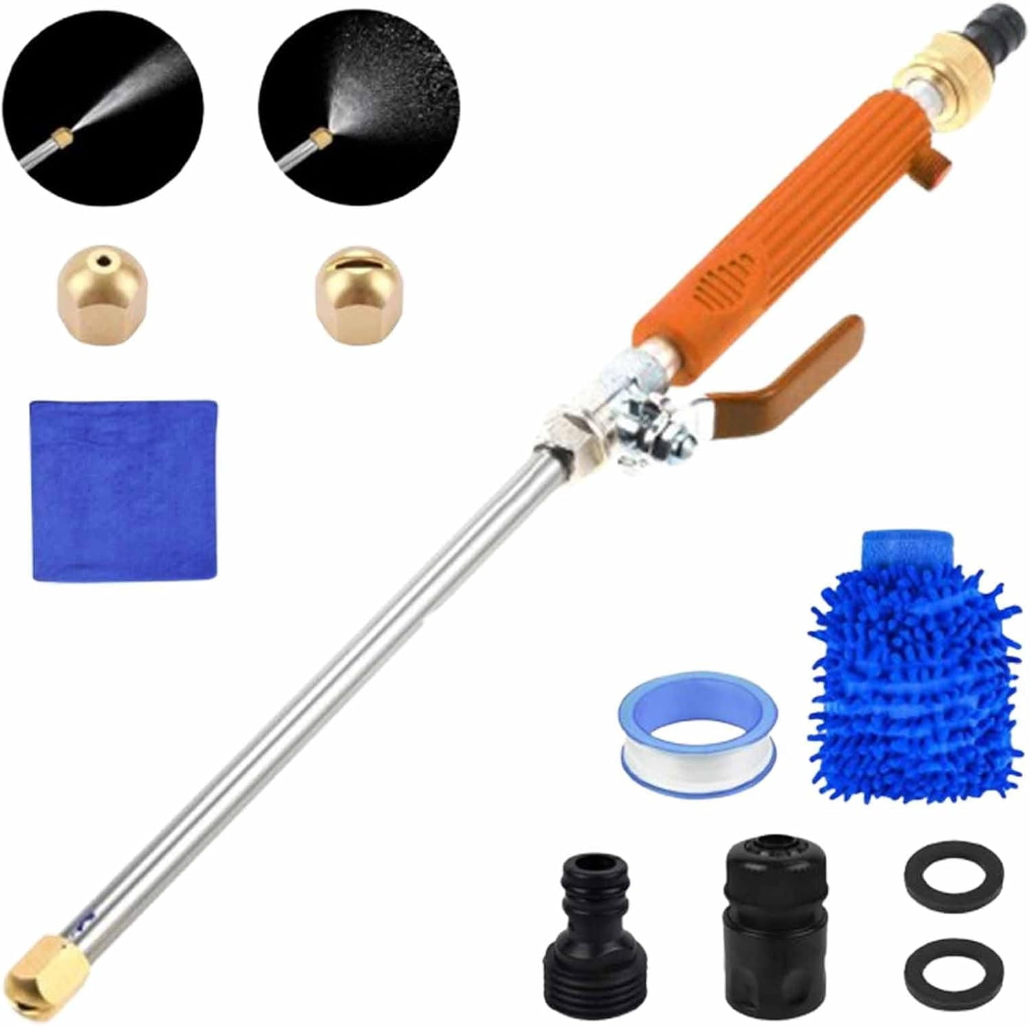 Jetsono.Com Pressure Washer, 2025 New 2-in-1 High Pressure Power Washer ...