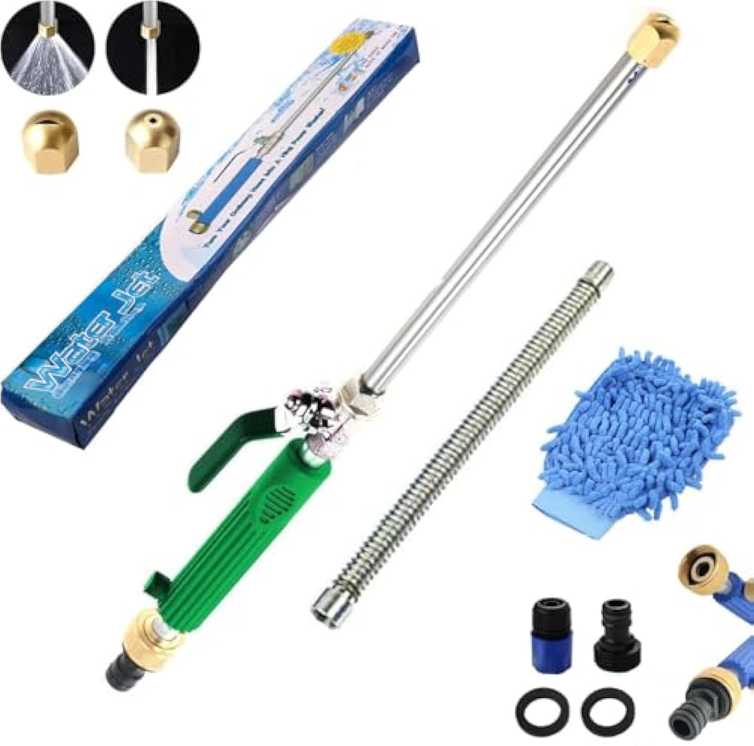 Jetsono High Pressure Washer, Jetson 2-in-1 High Pressure Power Washer ...