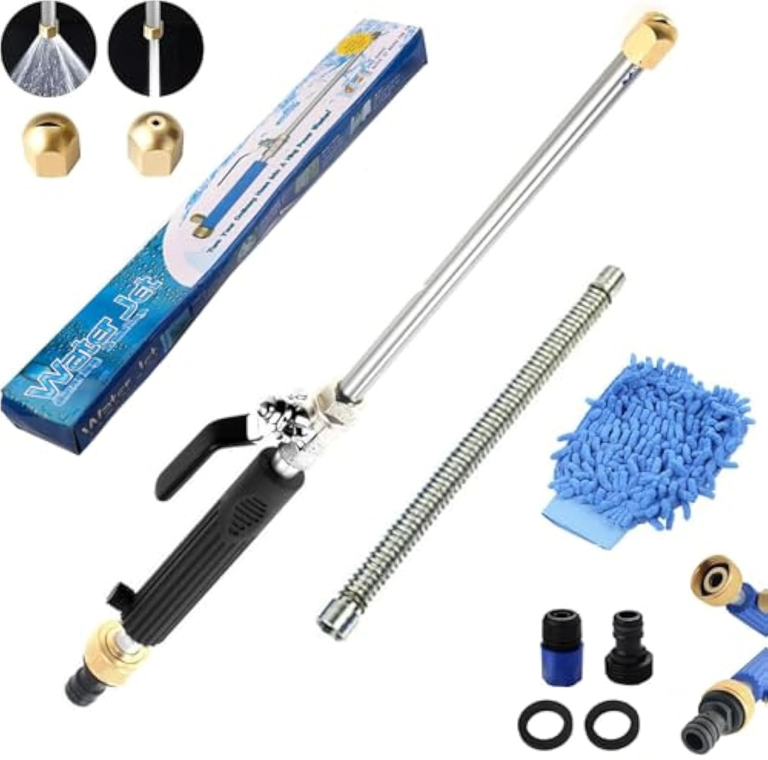 Jetsono High Pressure Washer, Jetson 2-in-1 High Pressure Power Washer ...