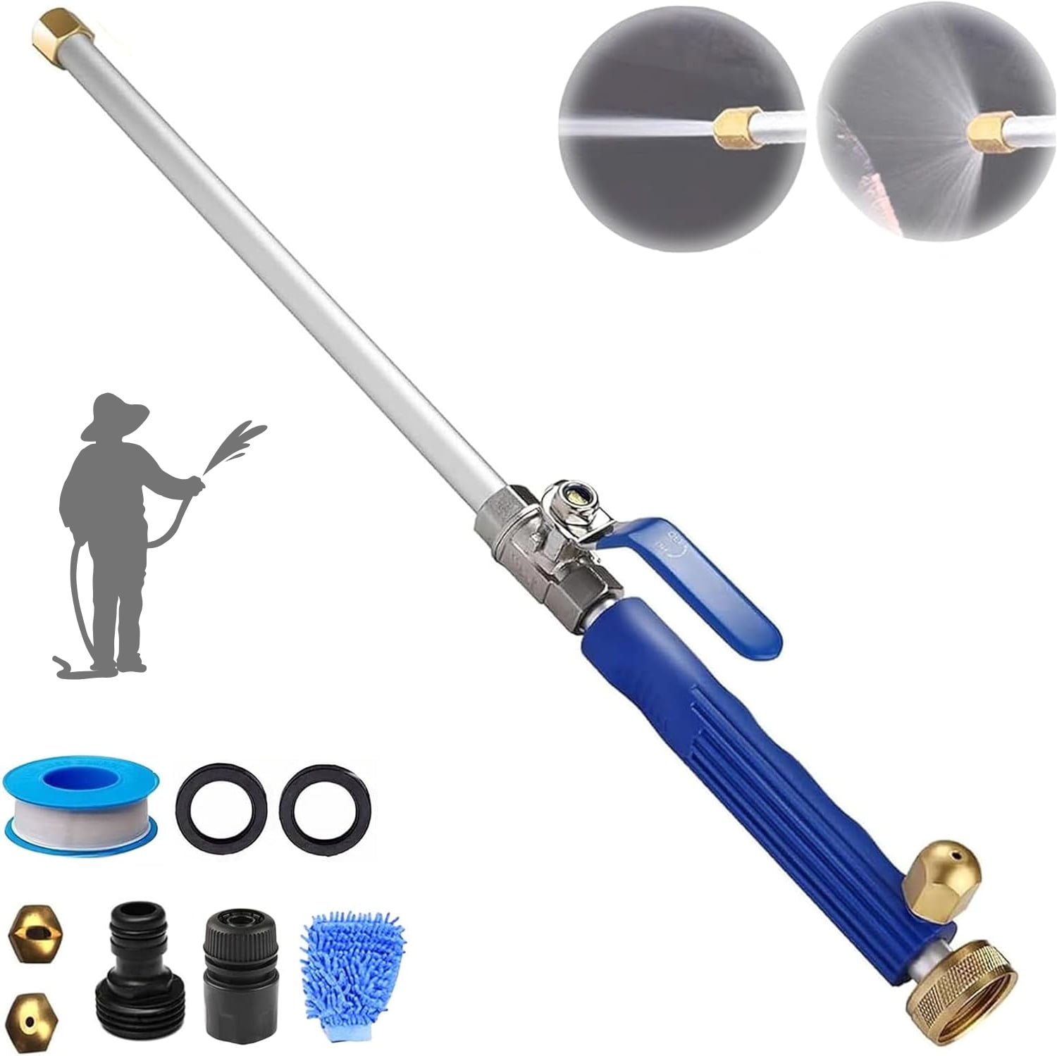 Jetsono High Pressure Washer, Jetson High Pressure Washer, 2-in-1 High ...