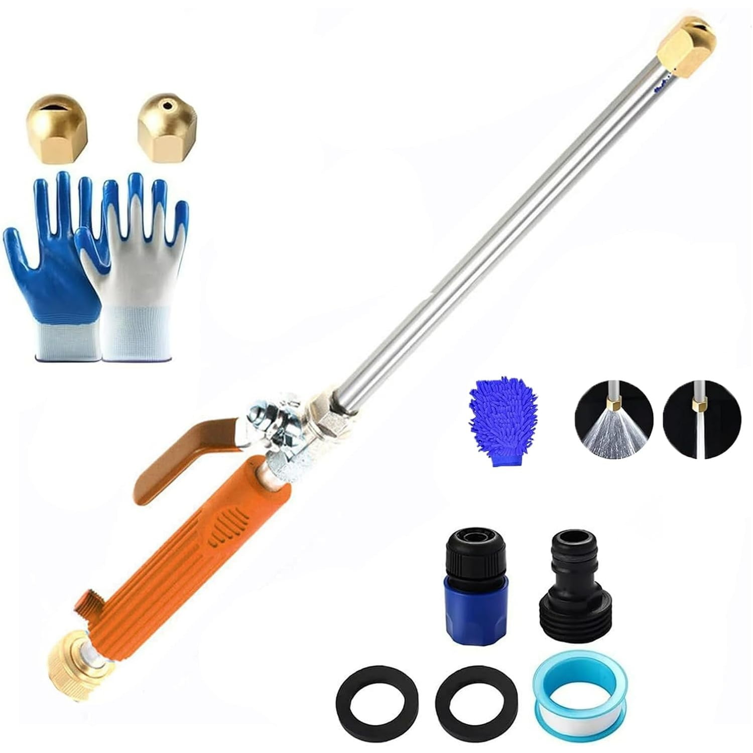 Jetsono.com Pressure Washer, Jetson 2-in-1 High Pressure Power Washer ...