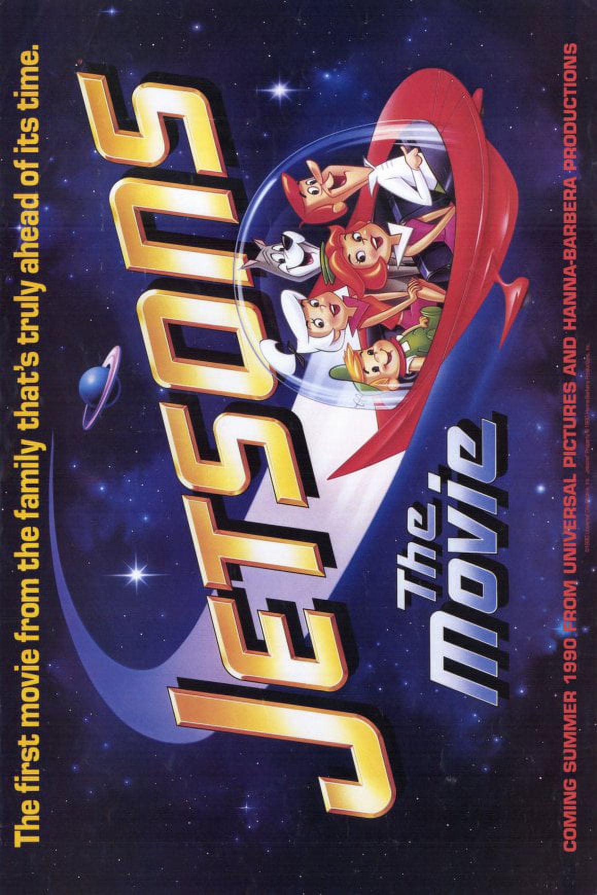 Jetsons the Movie - movie POSTER (Style B) (11" x 17") (1990) - Walmart.com