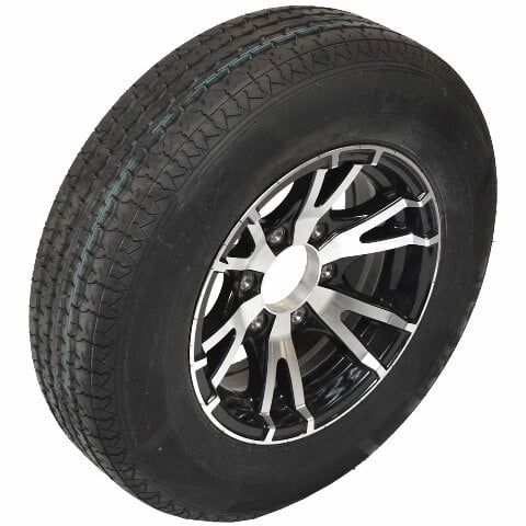 Jetstar Boat Trailer Tire ST205/75R15 | w/ Aluminum Wheel 107/102L ...
