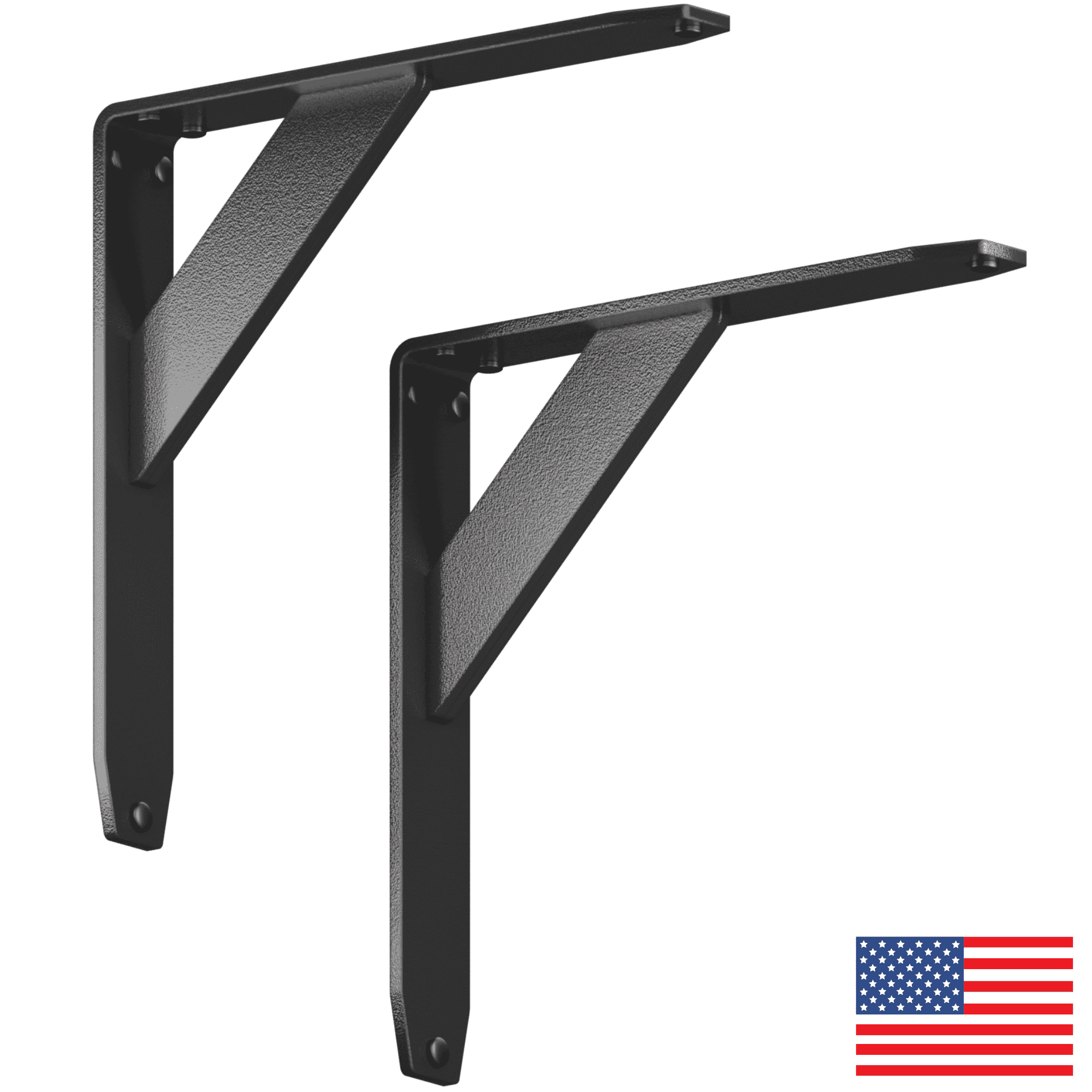 Jetstream Solid Heavy Duty Low Profile Welded Countertop Support Shelf ...