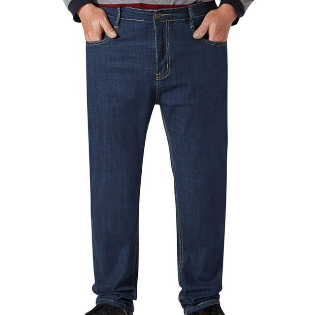 Jettjeans Men's High Waist Straight Fit Stretch Jeans, Jett Jeans for ...