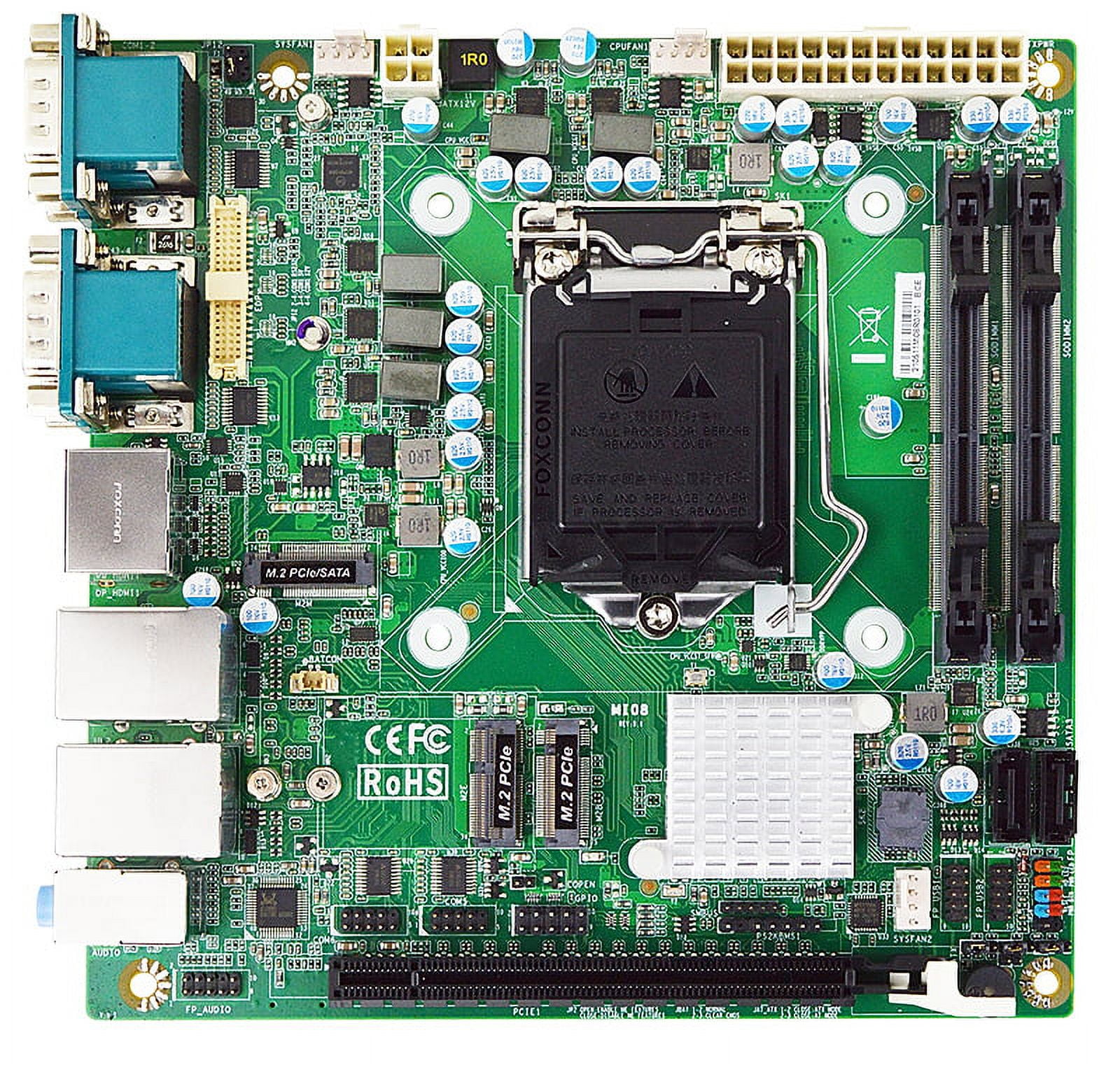 Jetway Intel 10th gen Mini-ITX board, Supports up to 2 Displays, HDMI ...