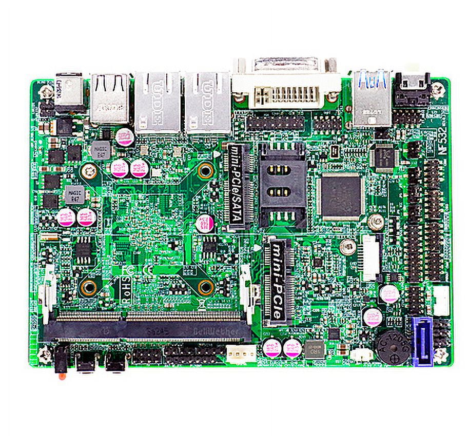 Jetway NF532-2930 SBC 3.5" Intel Celeron Bay Trail Quad-Core N2930 SoC ...