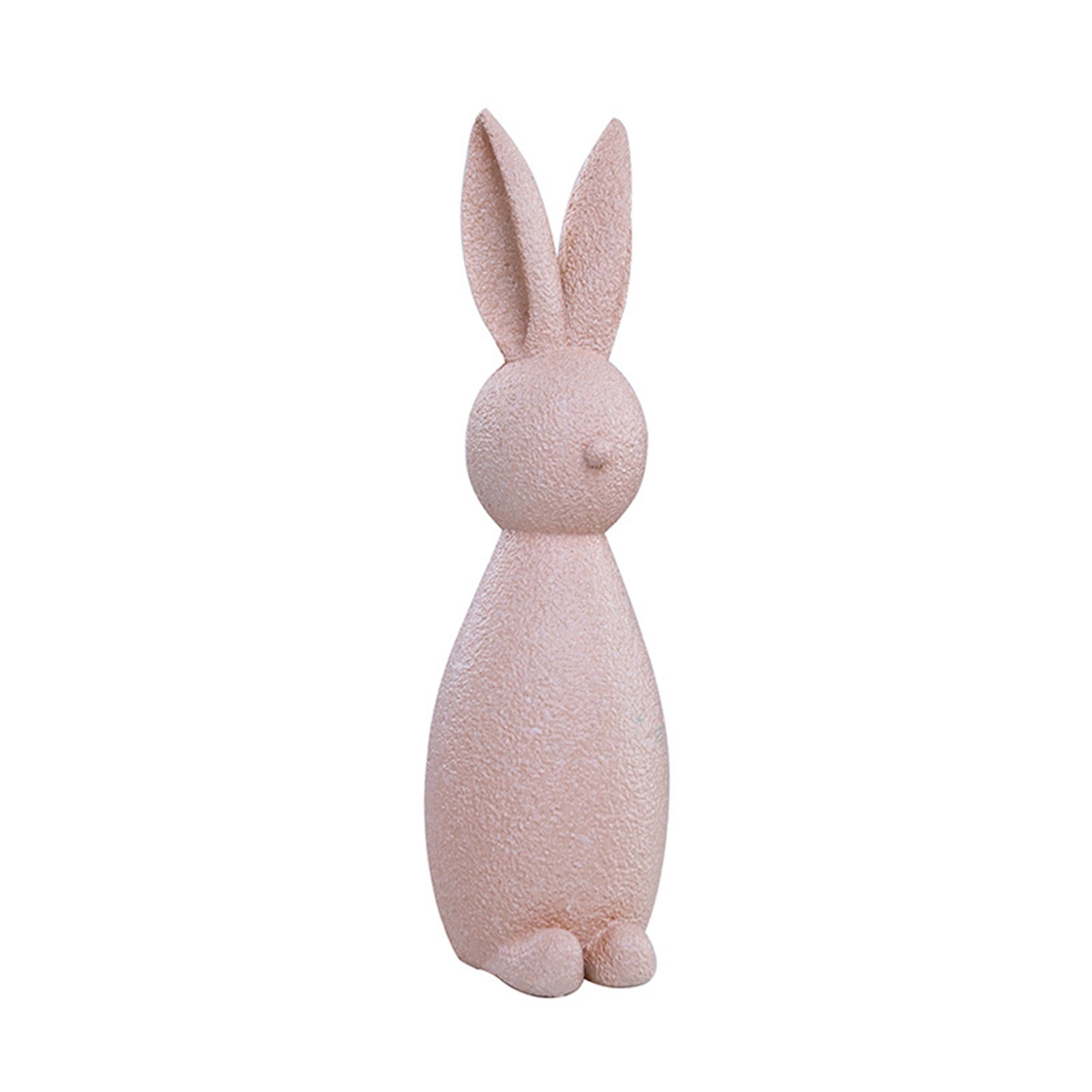 JeuaPho Cute Bunny Figurines Resin Long Ear Rabbit Desk Statue Modern ...