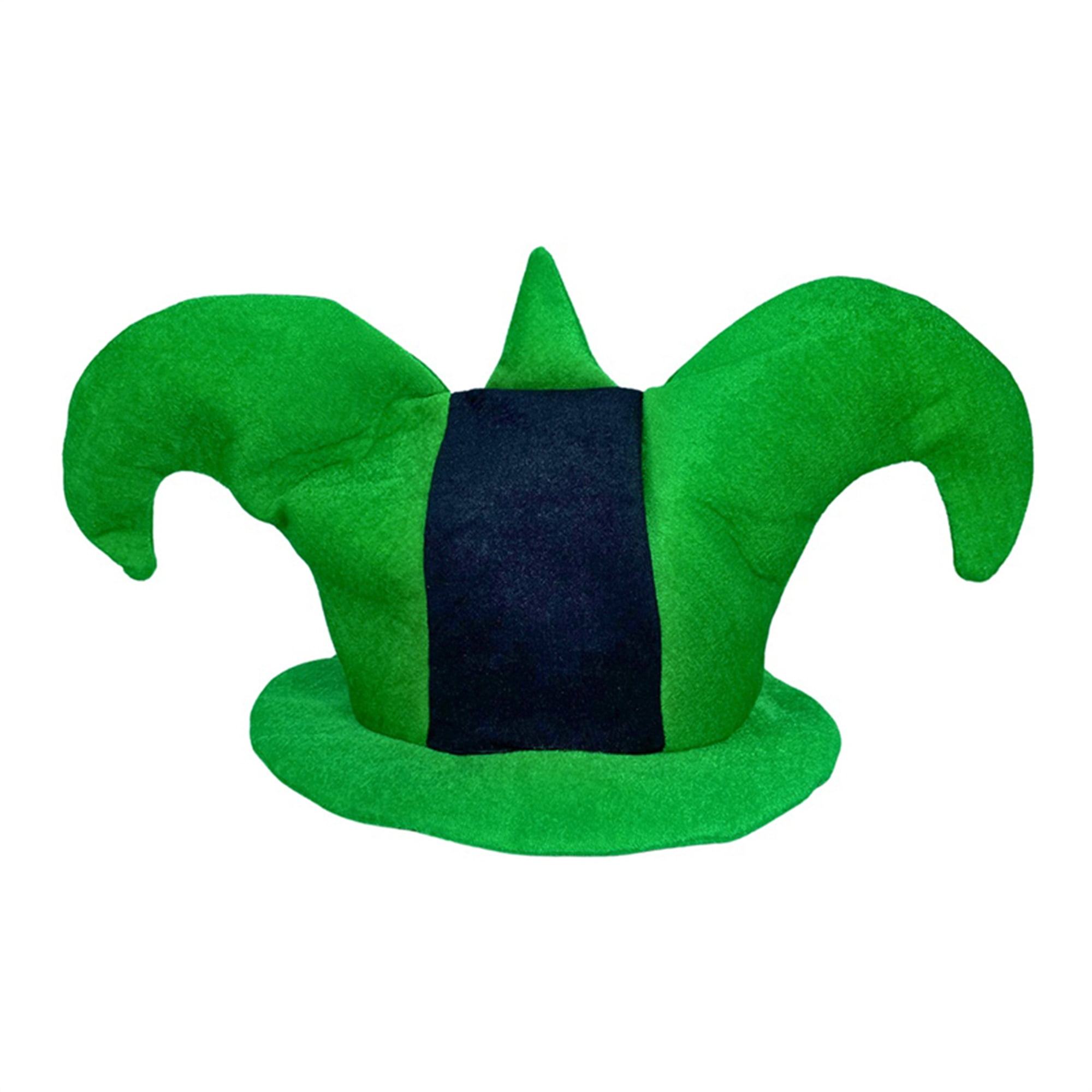 JeuaPho Irish Holiday Hat, Soft Clown Hat Contrast Color Top Hat Party ...