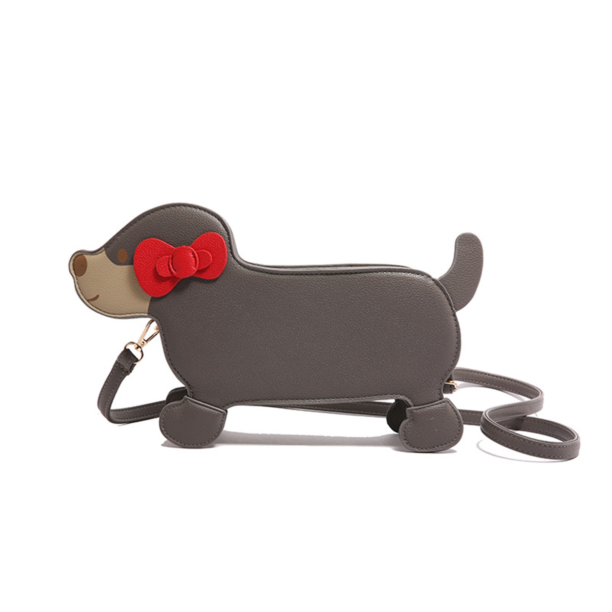 JeuaPho Women Crossbody Purse Cute Puppy Shaped Shoulder Bags PU ...