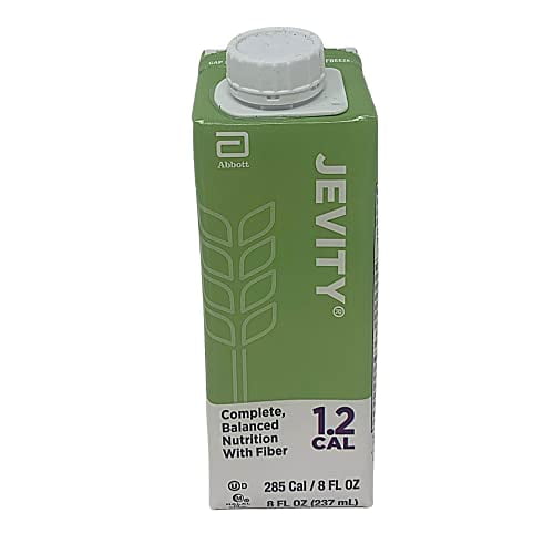 Jevity 1.2 Cal High-Protein Nutrition With Patented Fiber Blend, Ready ...
