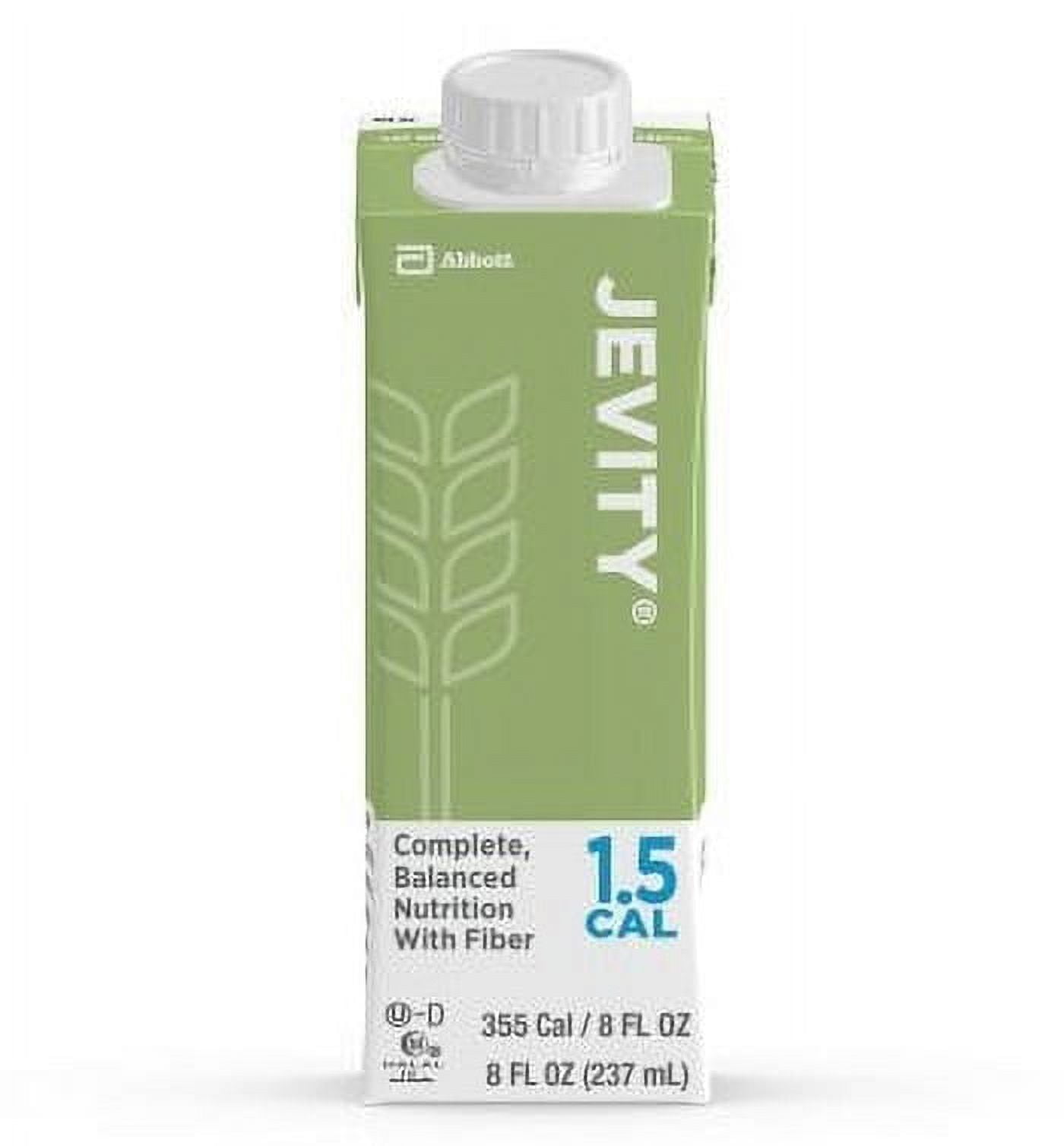 Jevity 1.5 Cal Formula, 8 oz Recloseable Cartons, Unflavored, High ...
