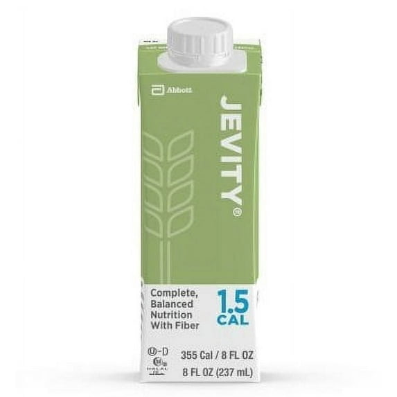 Jevity 1.5 Cal Formula, 8 oz Recloseable Cartons, Unflavored, High ...