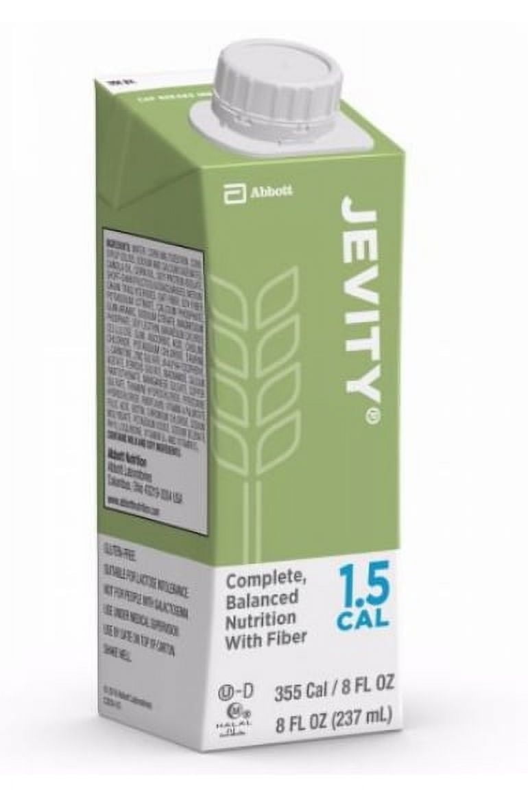Jevity 1.5 Cal Unflavored High Protein Nutrition Drink 8 Ounce Carton ...