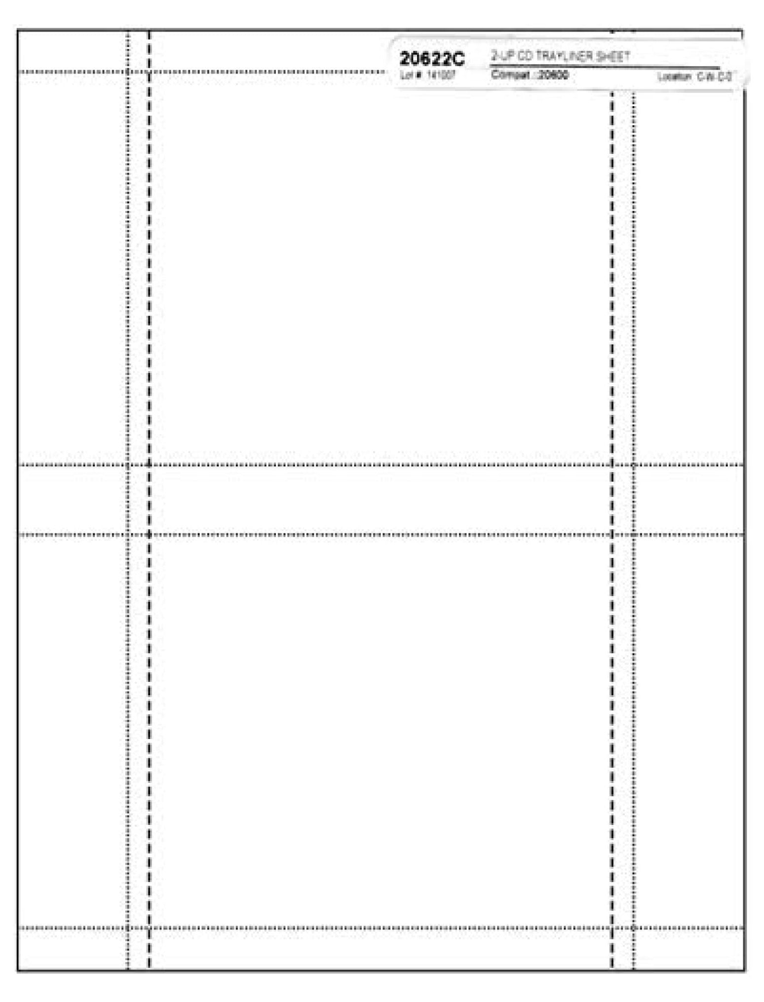 Jewel Case Inserts for Standard Jewel Cases, 200-Pak (100 Sheets)_AB ...