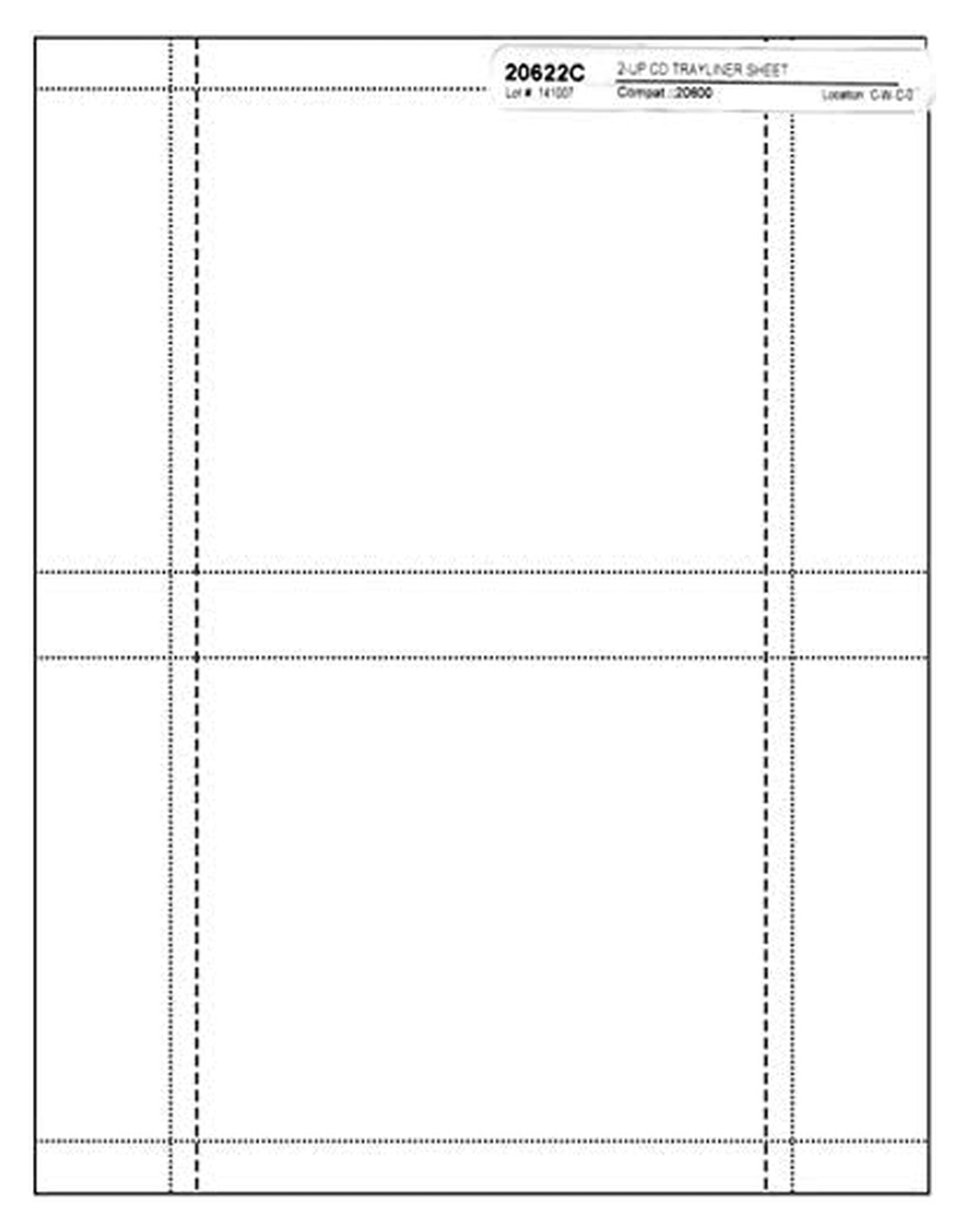 Jewel Case Inserts for Standard Jewel Cases, 200-Pak (100 Sheets)_AB ...