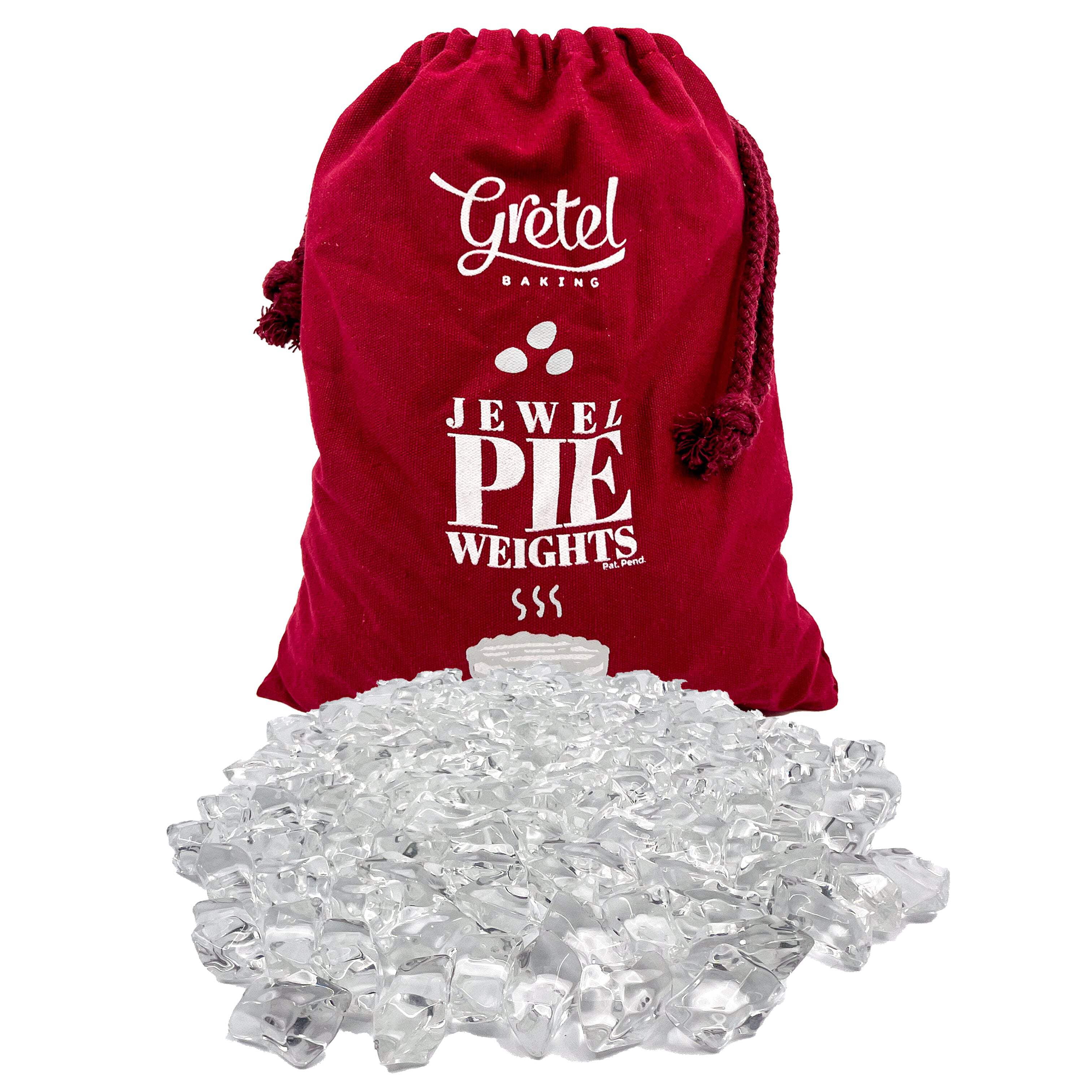 Jewel Glass Pie Weights for Baking | Will Not Roll Away | Better Than ...