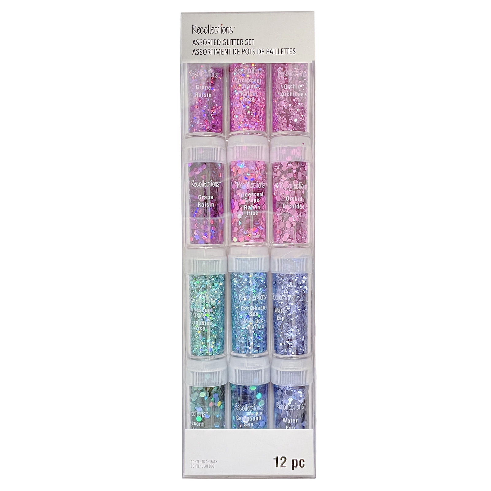 Jewel Glitter Pack by Recollections - Assorted Glitter Set for Resin ...