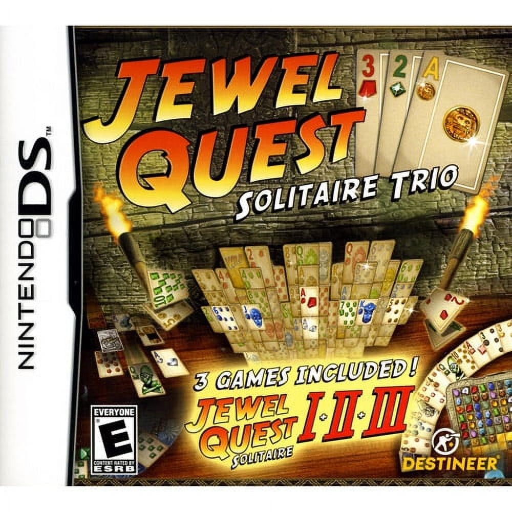 Jewel Quest: Solitare Trio (Nintendo DS) - Walmart.com