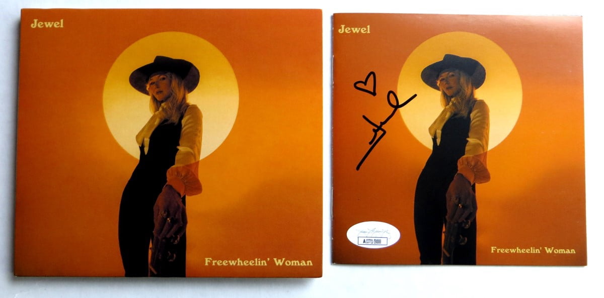 Jewel Signed Autographed CD Insert Freewheelin' Woman JSA - Walmart.com