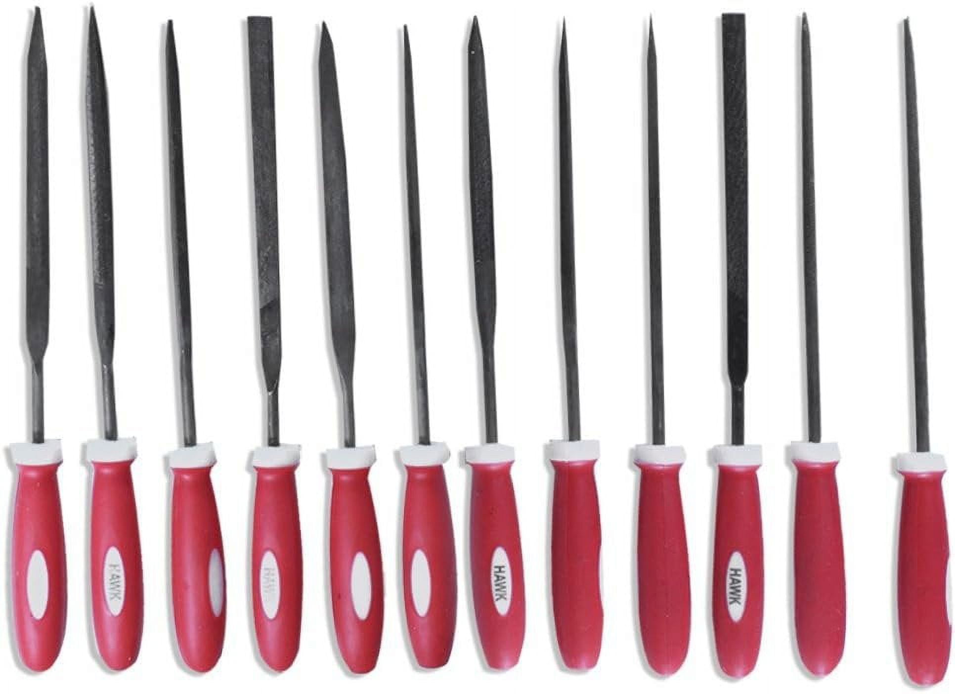 Jewel Tool 12 Piece Variety Set of Mini Needle Files File Shapes ...