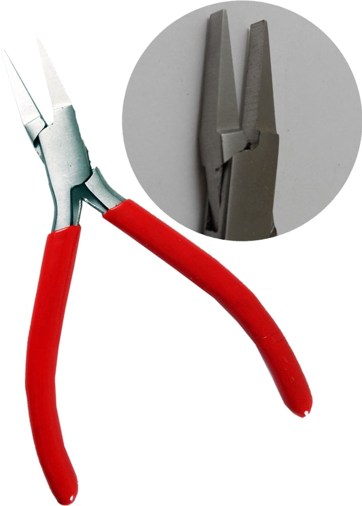 Jewel Tool 5" (12.7 cm) Stainless Steel Flat Nose, Box Joint Pliers ...