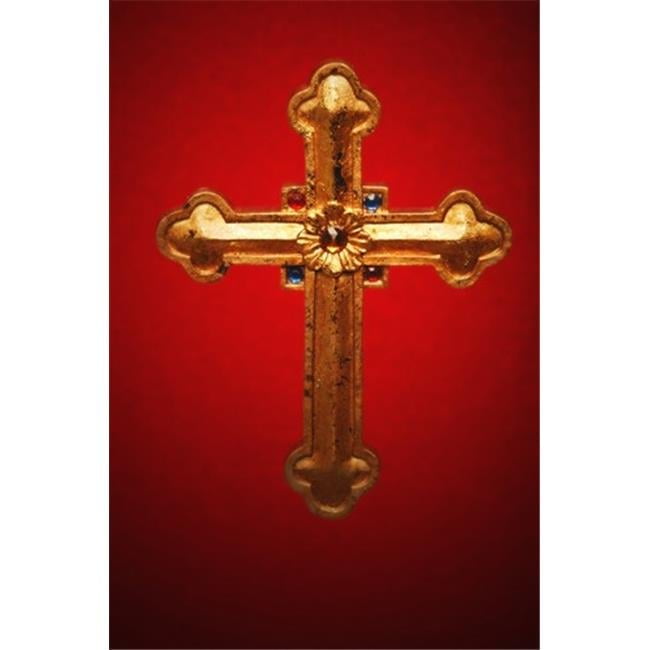 Jeweled Cross Poster Print - Walmart.com