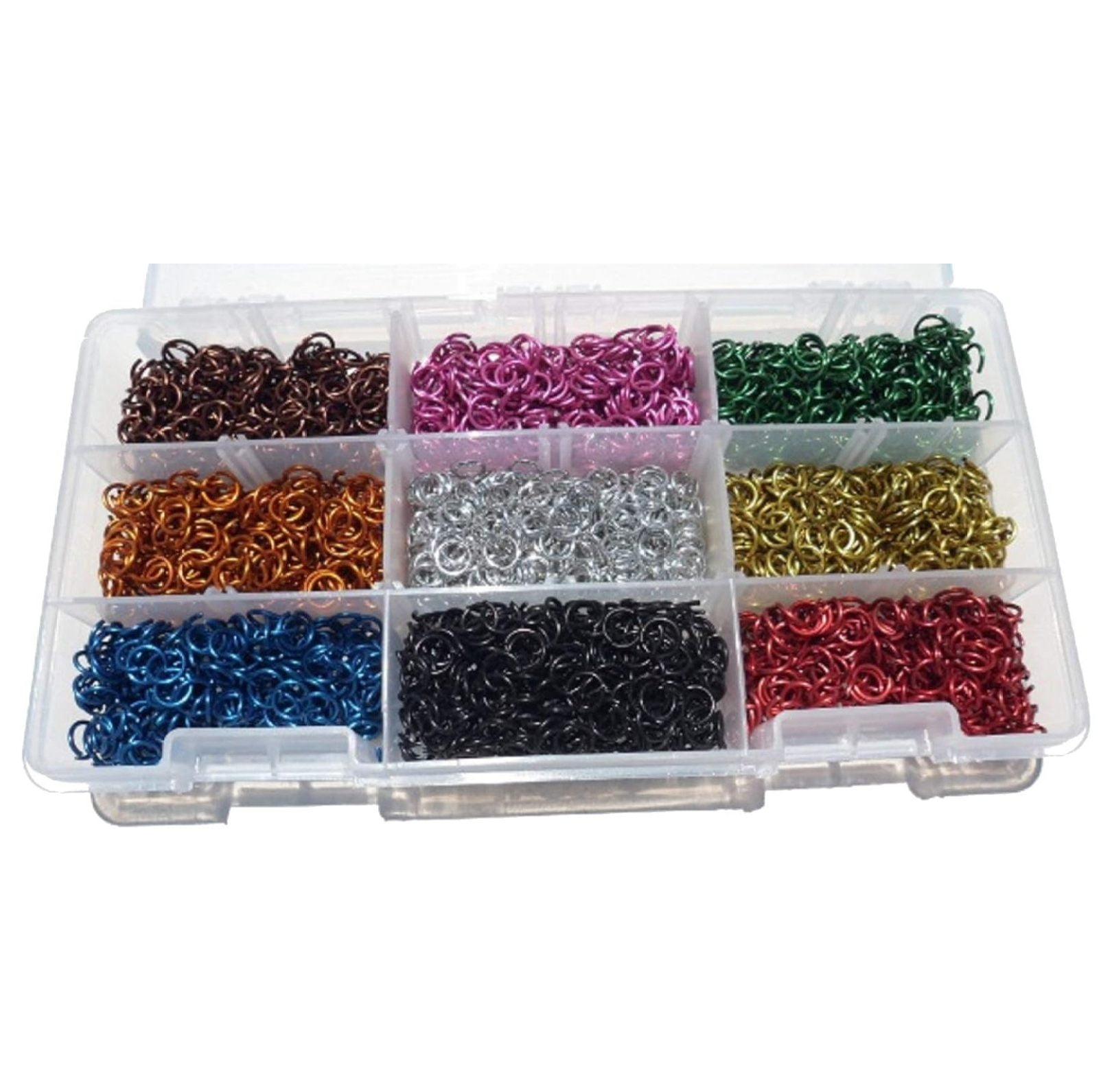 Jeweler Starter Kit Jump Rings Anodized Aluminum 3/8 16g American ...
