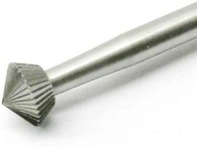 Jewelers Hart Bur 3.7mm Jewelry Stone Setting 90Deg Size 037 FOX Germany 1 Bur By JTS - Walmart.com