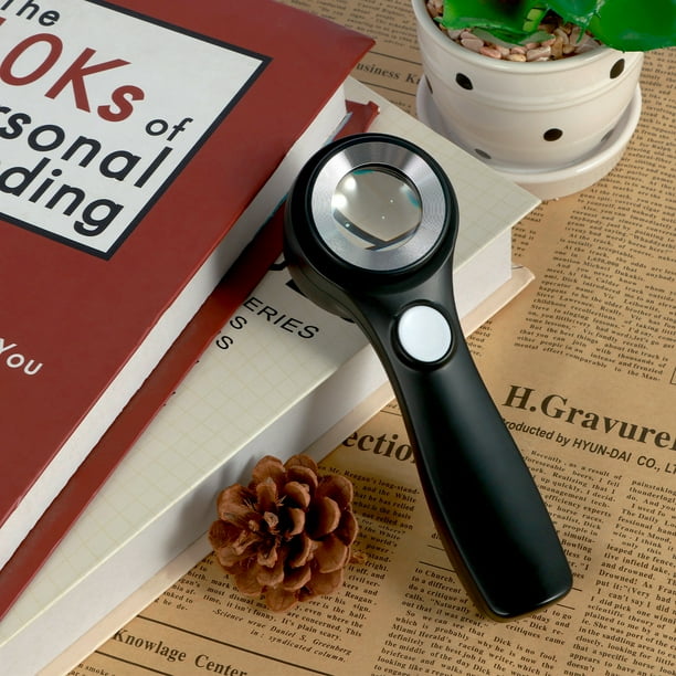 Jewelers Loupe 60X USB Rechargeable Coin Magnifier with Scale ...