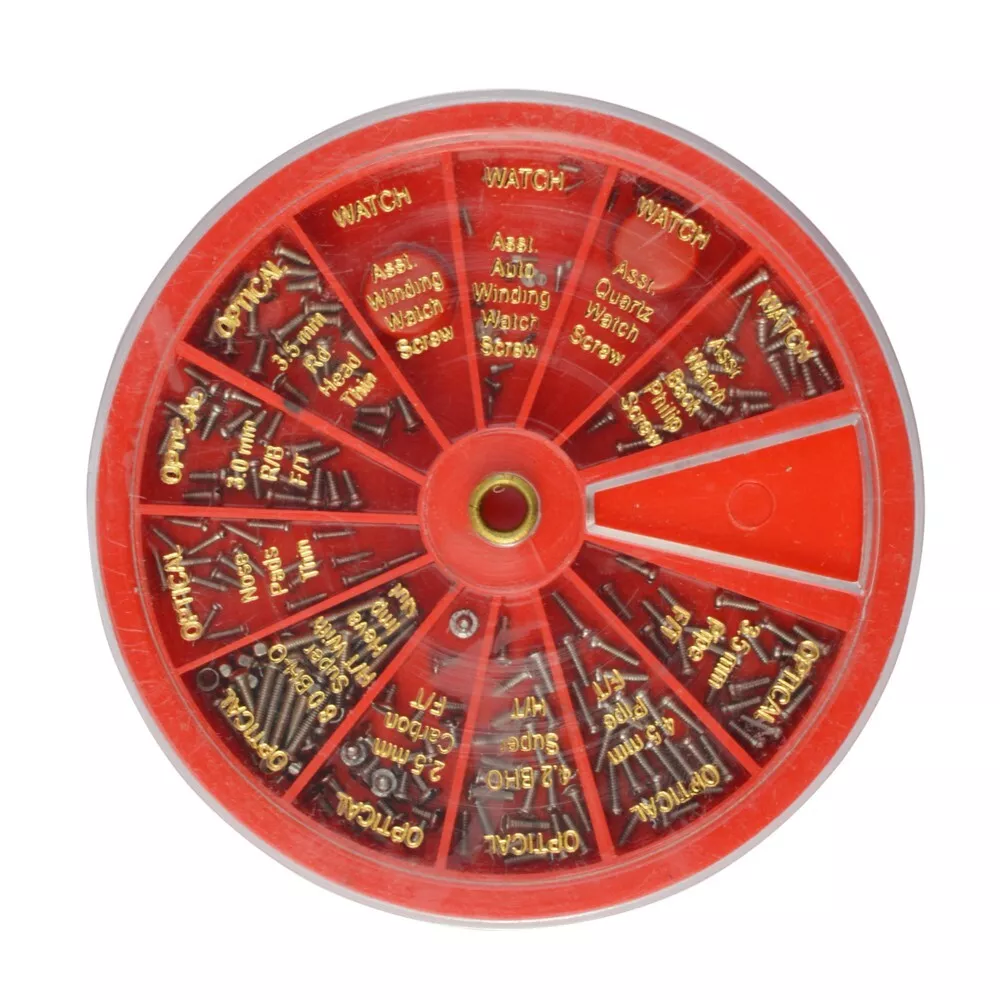 Jewelers Watch & Optical Screw Assortment - 250 Pcs Eyeglass Screws ...