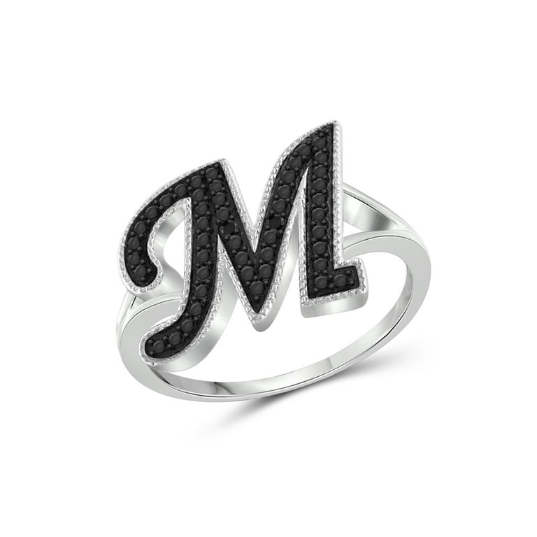 M Alphabet In Diamond