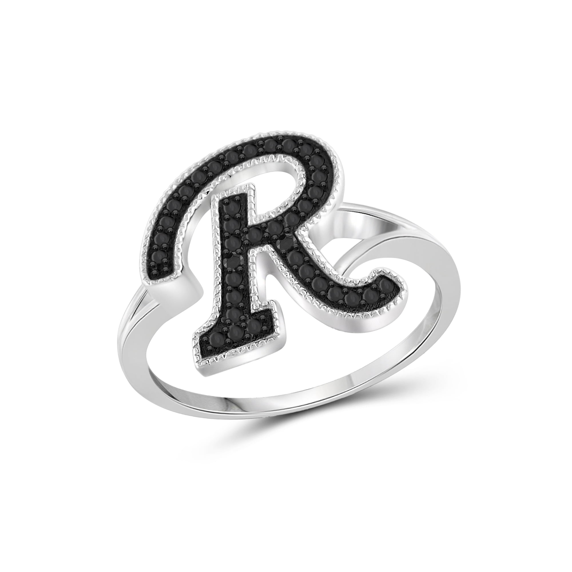 R Letter In Silver