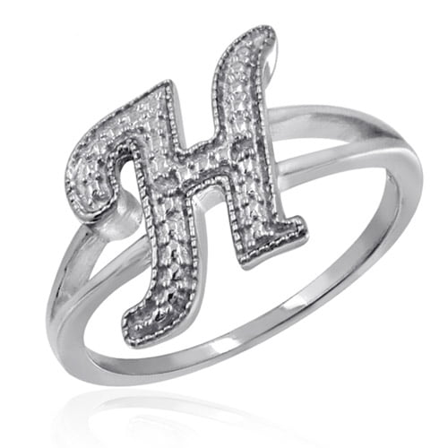 Alphabet H In Diamond