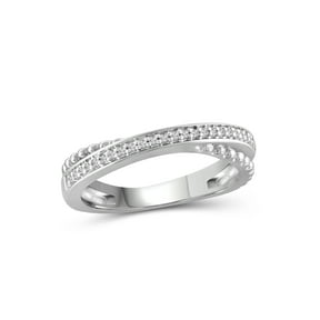 JewelersClub Stackable Diamond Rings for Women – Accent White Diamond ...