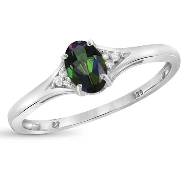 JewelersClub Mystic Topaz Ring Birthstone Jewelry – 2.30 Carat Mystic ...