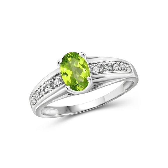 JewelersClub Emerald Ring Birthstone Jewelry – 0.70 Carat Emerald 0.925 ...