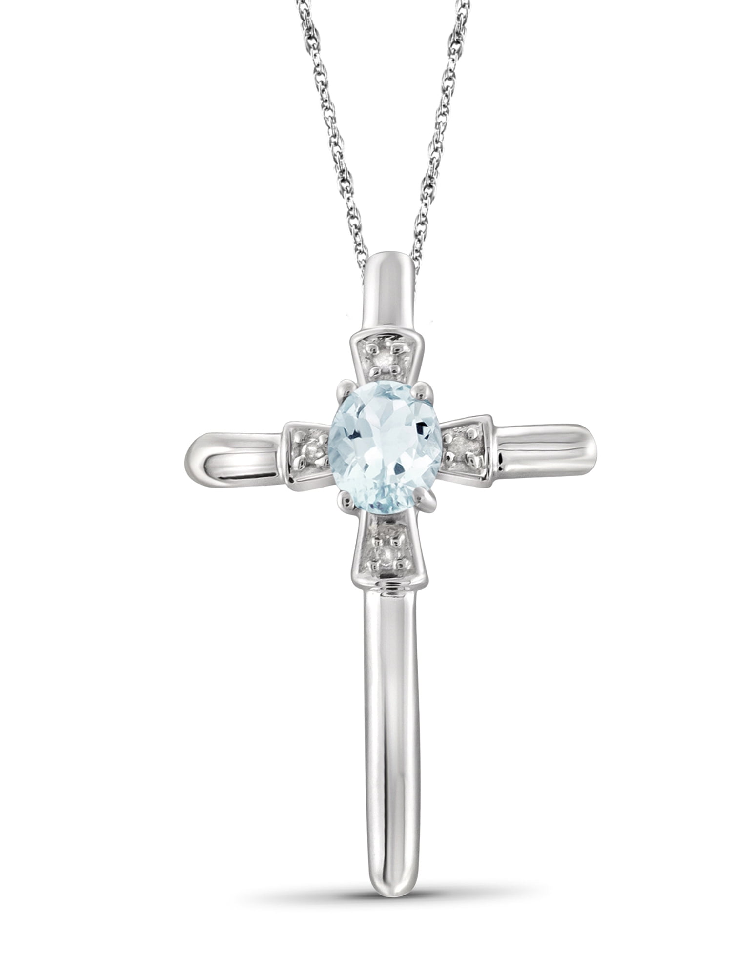 JewelersClub Silver Cross Necklaces for Women –Silver Cross Necklace ...