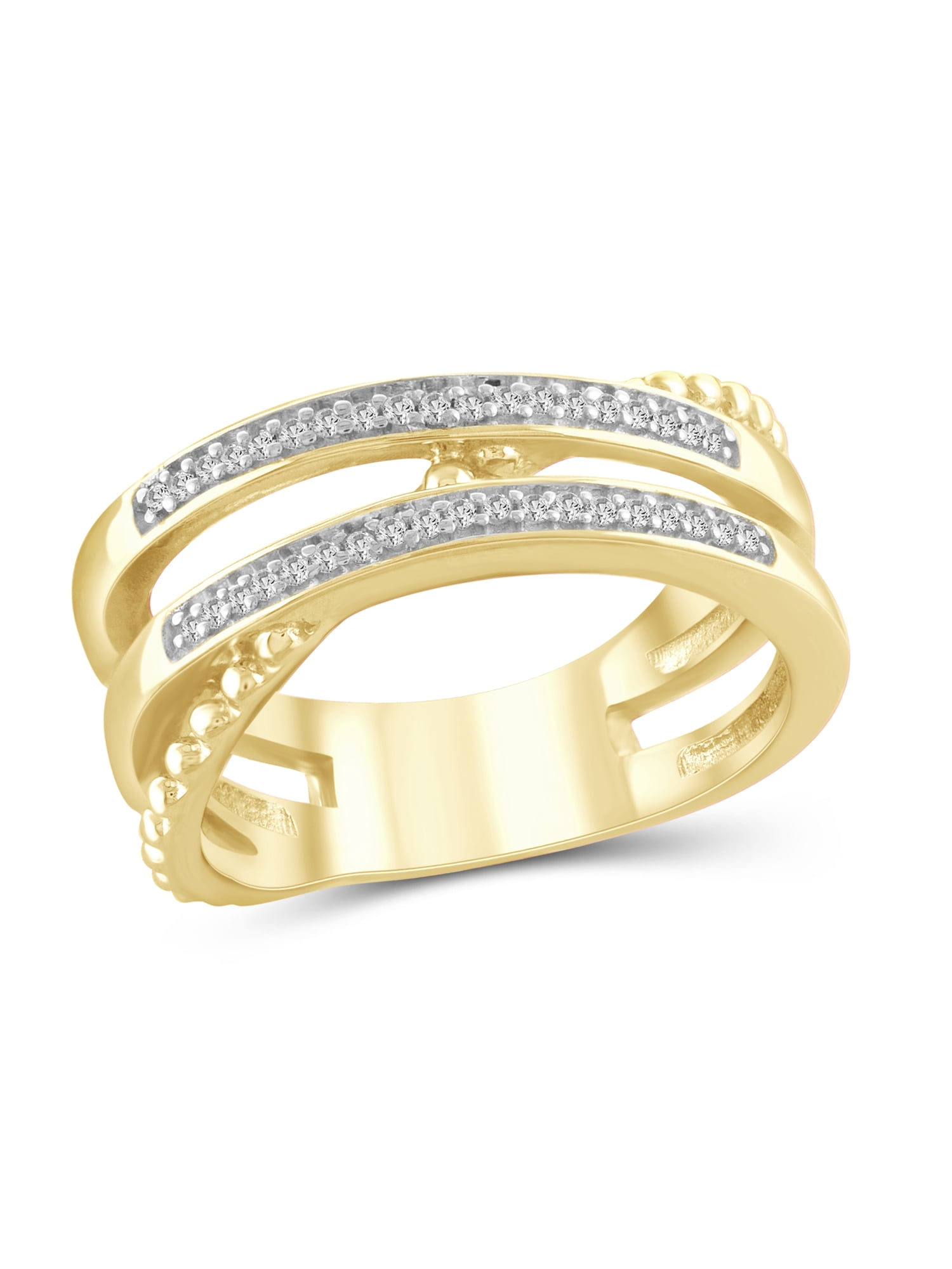 JewelersClub Stackable Diamond Rings for Women – Accent White Diamond ...