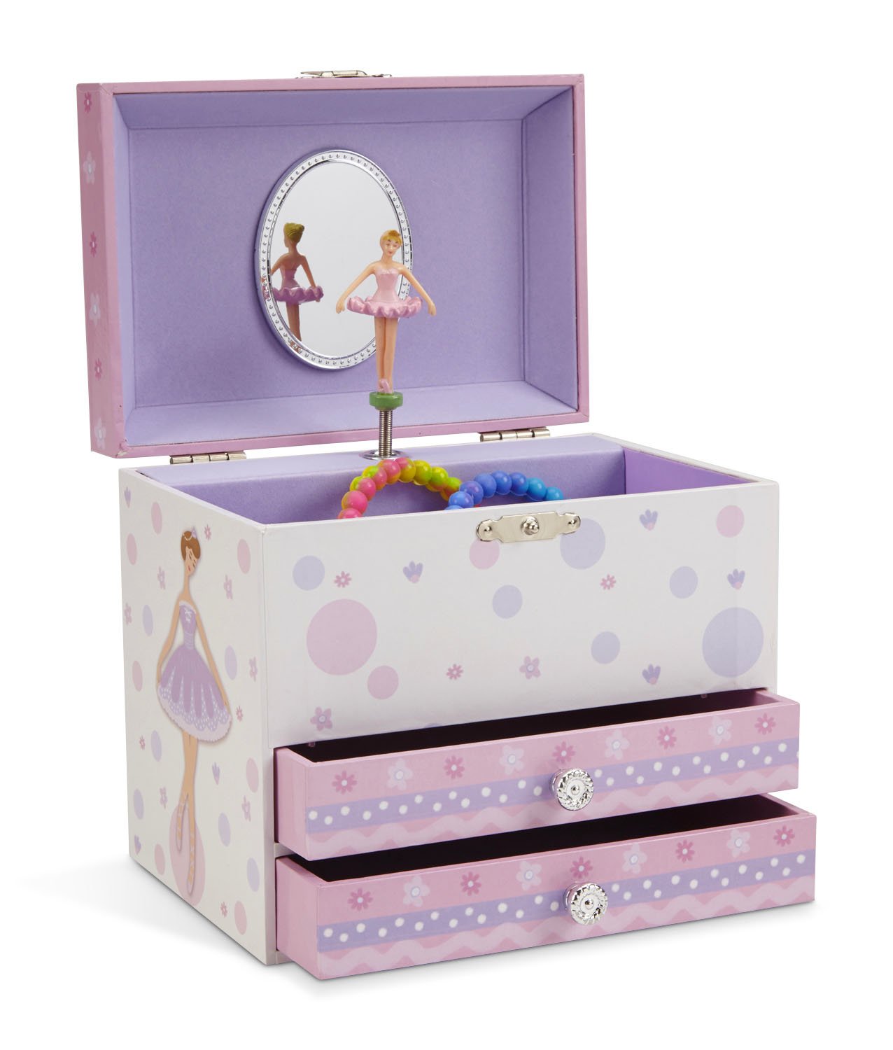 Fairy Ballerina Jewelry Music Box, Plays 