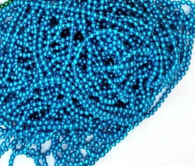 Jewellery Making Plastic Ball Chain Set of 10 Meter Blue Ball Chains ...