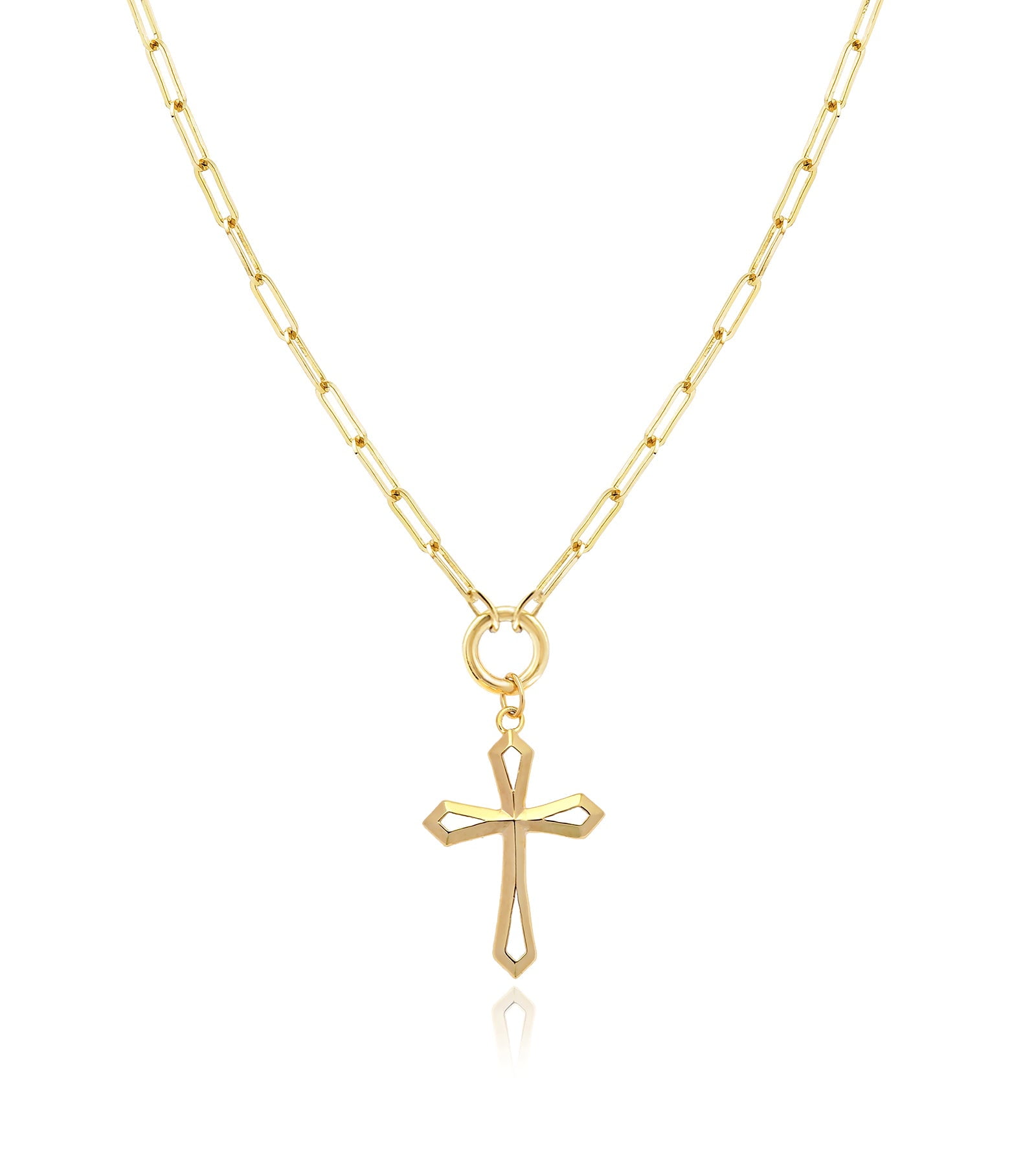 Jewelry Atelier Gold Filled Cross Necklaces – 14K Yellow Gold Filled ...