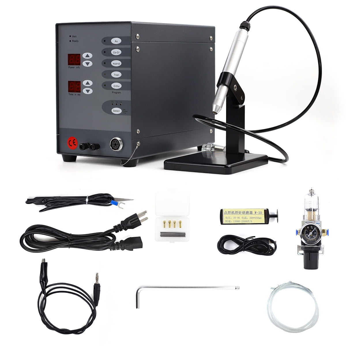 Jewelry Automatic Spot Welding Machine 110V 60HZ Pulse Argon arc ...