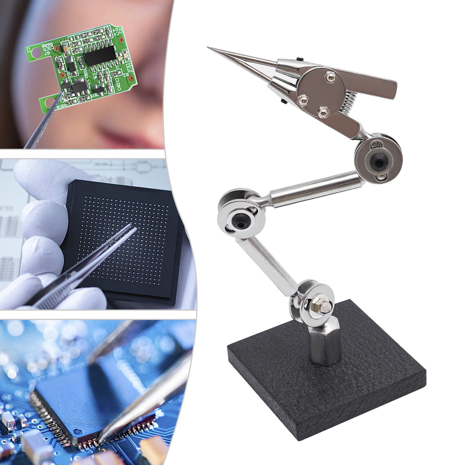 Jewelry Auxiliary Welding Tool Fixture Clip Stand Third Hand DIY ...