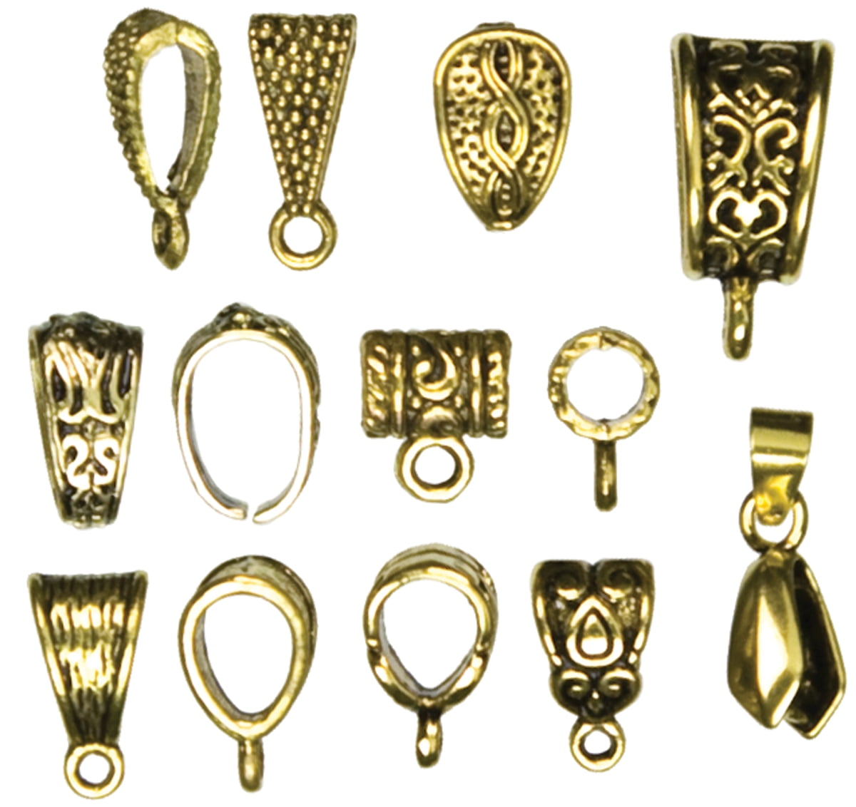 Jewelry Basics Metal Findings, 13/Pkg - Walmart.com