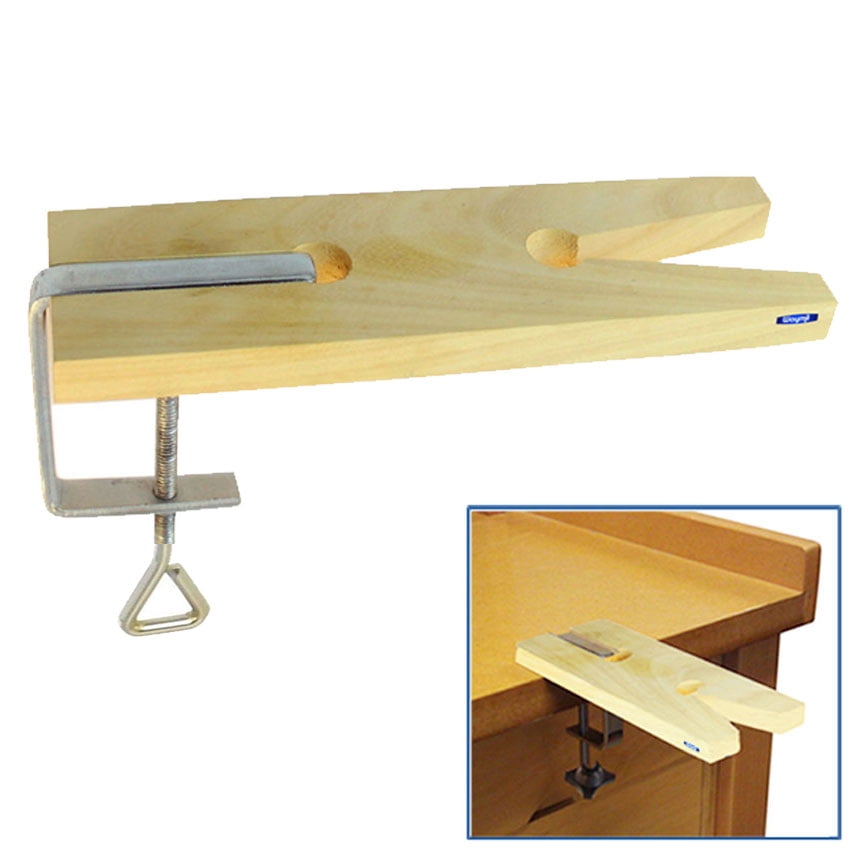 Jewelry Bench Pin Wood Peg Clamp Slotted V Clamp for Jewelers Bench ...